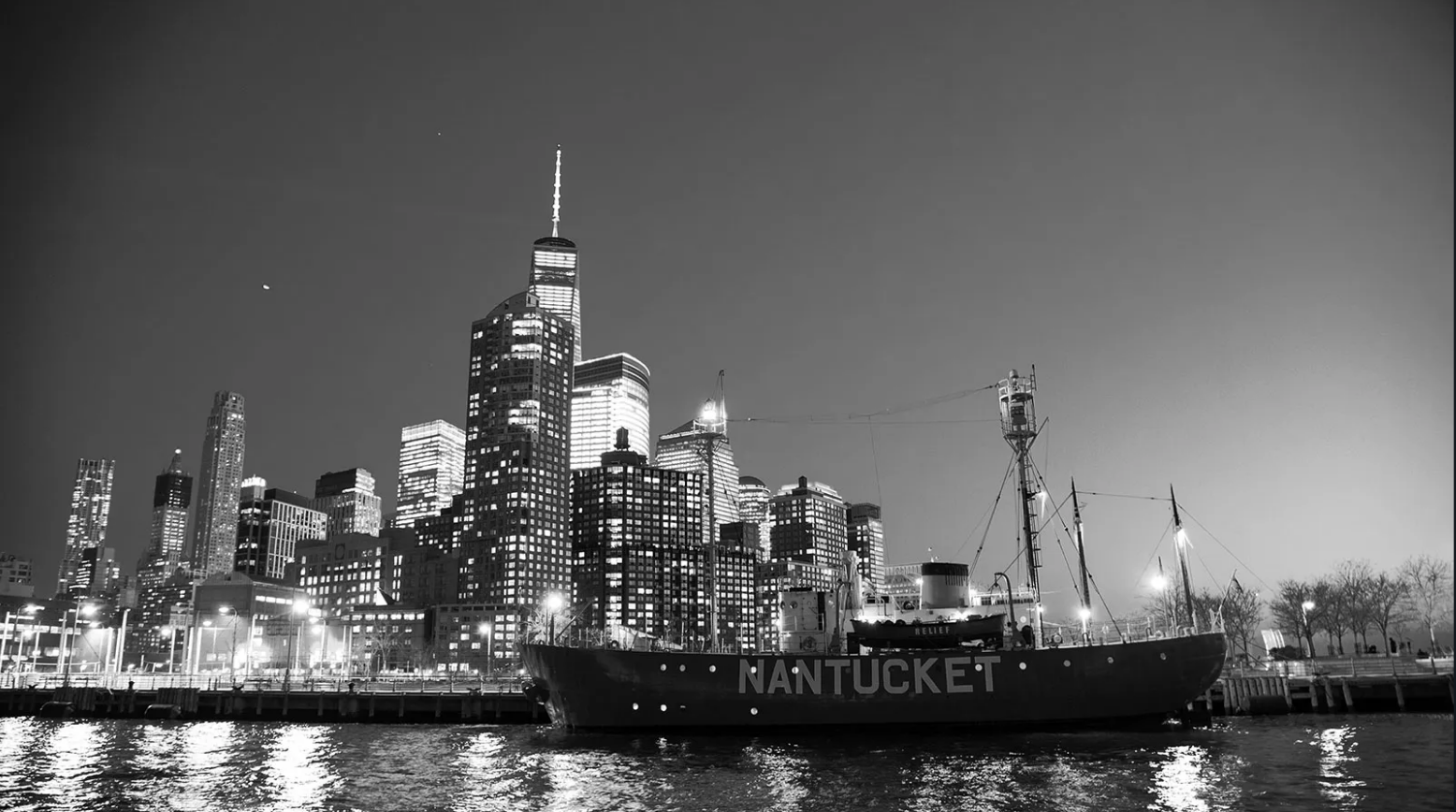 On board with Bill Golden, owner of the 39m Nantucket Lightship ...